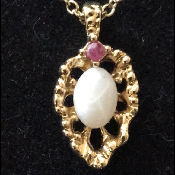 van doran | Jewelry | Opal And Ruby Van Doran Necklace In Box | Poshmark